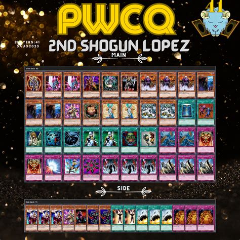 World Championship Qualifier 41top 8 Decklist