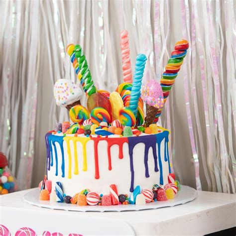 Candyland Sheet Cake