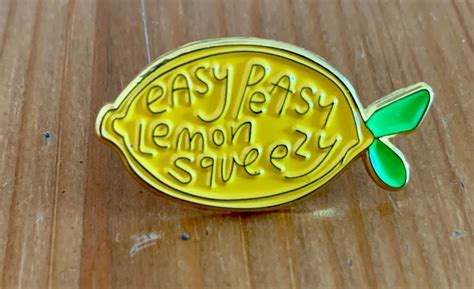 Pin Zitrone Easy Peasy Lemon Squeezy Kaufen Auf Ricardo