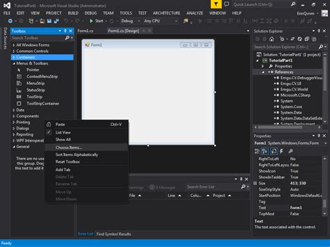 Erinqvnm Blog Emgucv Dengan C Tutorial Part 2 Menginstal Emgucv
