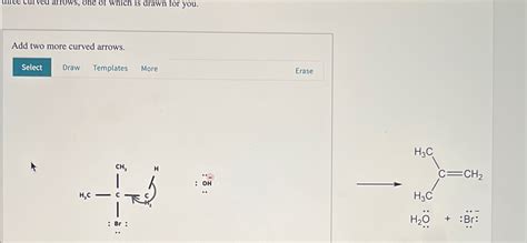 Solved Three Curved Arrows One Of Which Is Drawn For Chegg Com
