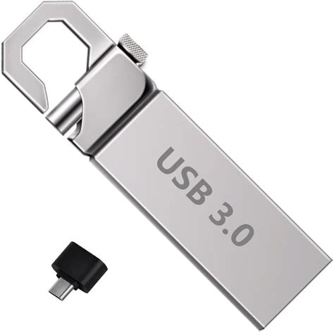 Amazon Com Gb Type C Flash Drive Usb Flash Drive Usb Memory Stick With Keychain Dual Usb