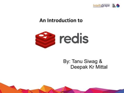 Introduction To Redis Version 2 Ppt