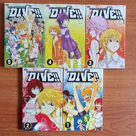 Jual Paket 5 Komik Seri Mini Set Dive Mori Eto Ikeno Masahiro Komik