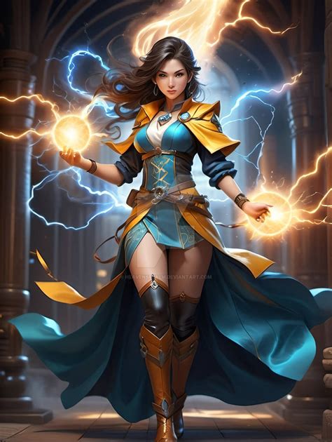 Legend Of The Cryptids Mage Girl By Heavensrealm On Deviantart