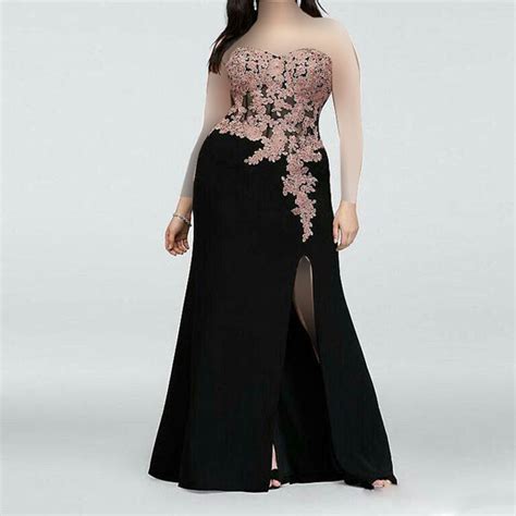 مدل لباس برای افراد چاق شکم دار لباس شب برای افراد چاق