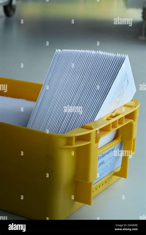 Mailbox With Letter Mailing Sorted By Zip Code For Delivery And Postage Optimization When