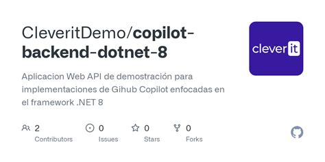 Github Cleveritdemocopilot Backend Dotnet 8 Aplicacion Web Api De Demostración Para