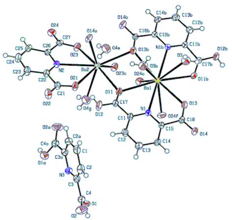 Ortep Diagram And Numbering Scheme Of I With The Atom Labelling One