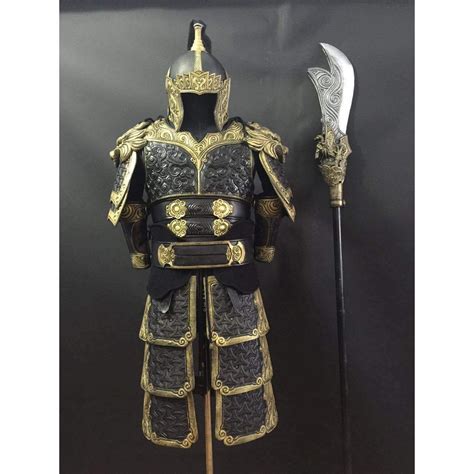 仿中國古代將軍盔甲cos武將兵古裝鎧甲頭盔蒙古戲服 演出服裝可穿 蝦皮購物