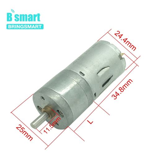 Jga25 370 미니 모터 감속 엔진 하이 토크 저속 후진 전기 모터 Dc 12 V 3v 6v 2 티몬