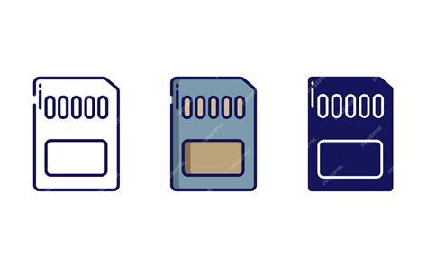 Premium Vector Memory Card Vector Icon