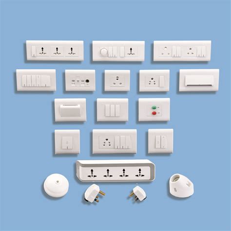 switches and sockets electrical and automation landt india