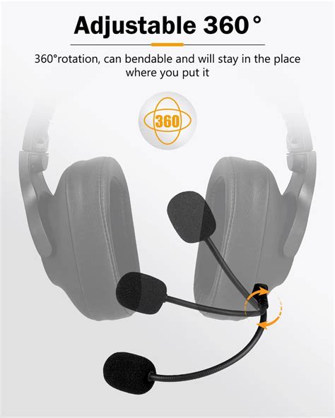 Replacement Game Mic Compatible For Logitech G Pro Akke 35mm Jack