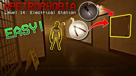HOW TO ESCAPE Level 14 Electrical Station In Apeirophobia ROBLOX