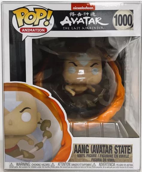 Funko Pop Avatar The Last Airbender 6 Inch Aang Avatar State 1000 £19