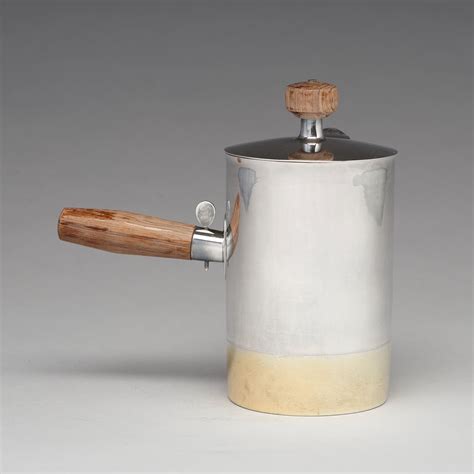 Birger Haglund A Sterling Silver Coffee Pot Stockholm 1956 Bukowskis