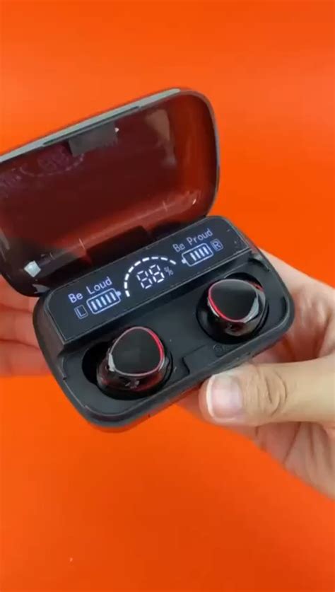 M10 Tws Bluetooth Headphones 3500mah Charging Box Wireless Earphones