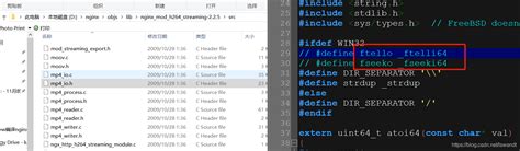 Window编译nginx过程以及安装nginxmodh264streaming插件windows Nginx Mod Stream