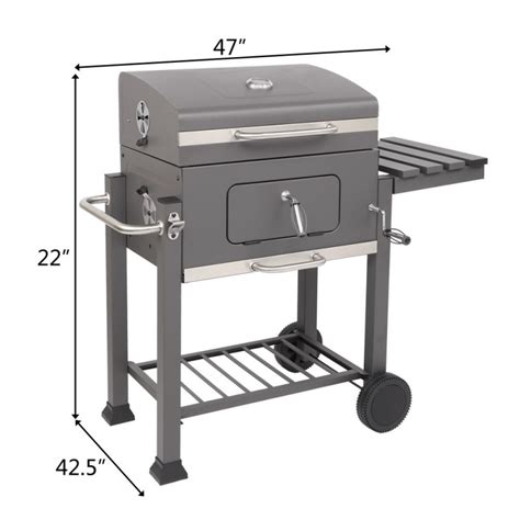 Zimtown Charcoal Bbq Grill Outdoor Picnic Patio Cooking Backyard Party