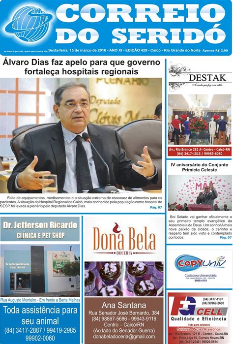 Blog Do Paulo Júnior Correio Do Seridó Jornal Correio Do Seridó