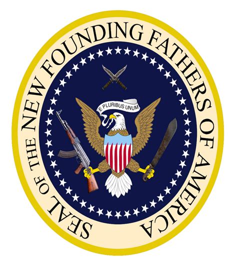 New Founding Fathers Of America Seal Colorized By Theladyblackwolf On