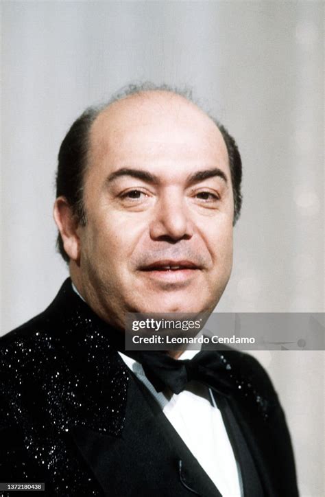 Italian Actor Lino Banfi Milan Italy 6th April 1985 News Photo
