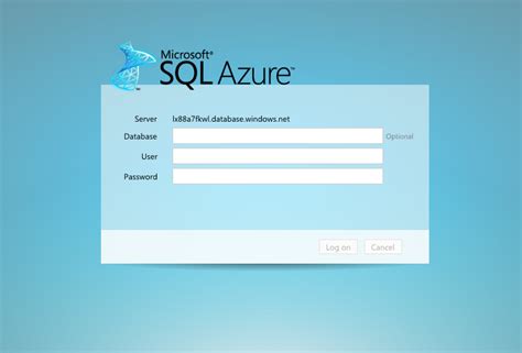 Sql Azure Database Manager