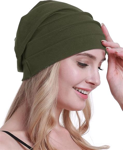 Osvyo Cotton Chemo Hats Soft Caps Cancer Headwear For Women Hair Loss