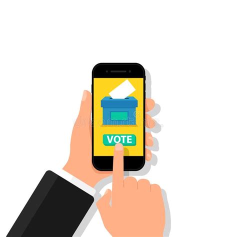 Electronic Digital Voting Stock Illustrations 740 Electronic Digital