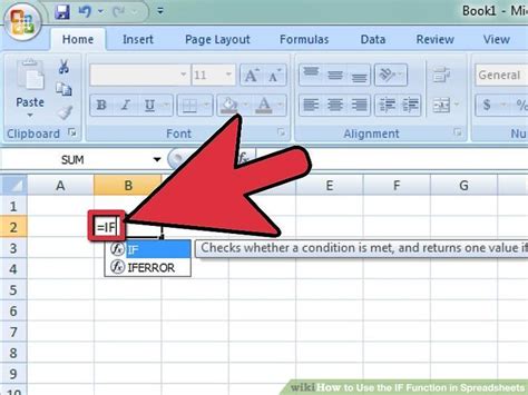 How To Use The If Function In Spreadsheets 10 Simple Steps