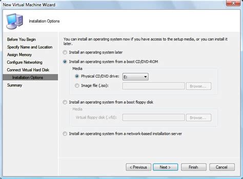 installing hyper v and deploying windows server 2008 as your first