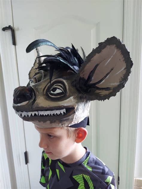 Shenzi Hyena Headdress Lion King Jr Mask Etsy