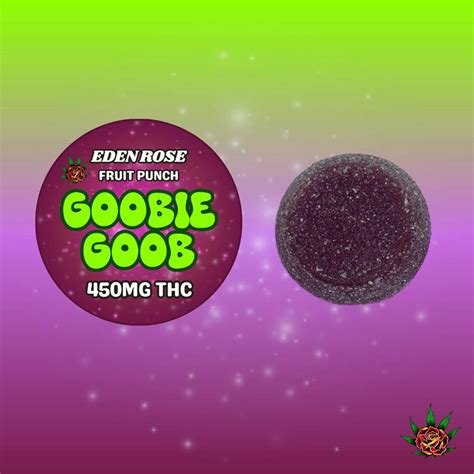 Goobie Goob 450mg Fruit Punch Eden Rose Processing