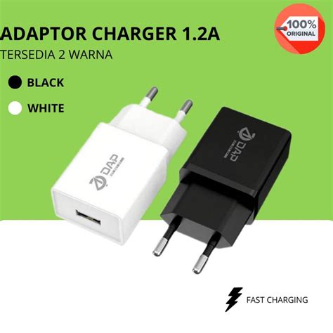 Jual Dap Adaptor Charger Fast Charging Port Usb D At Original Pcs Shopee Indonesia