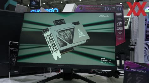 Asrock Auf Der Computex Rx 7900xtx Aqua 55 Zoll Monitor Und Weitere