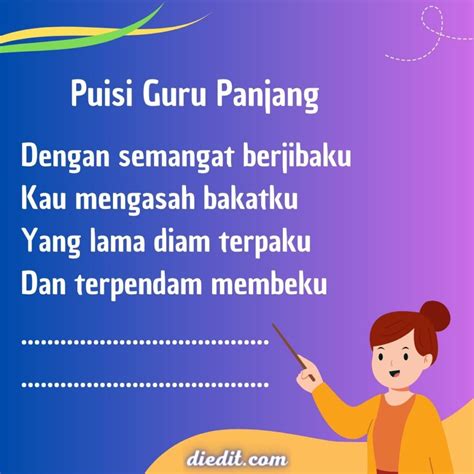 Kumpulan Puisi Guru Panjang 32 Baris Penuh Inspirasi