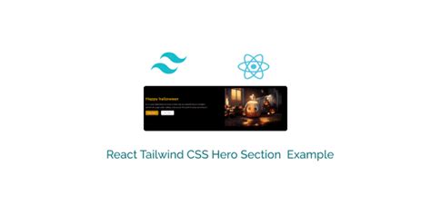 React Tailwind Css Hero Section Example Dev Community