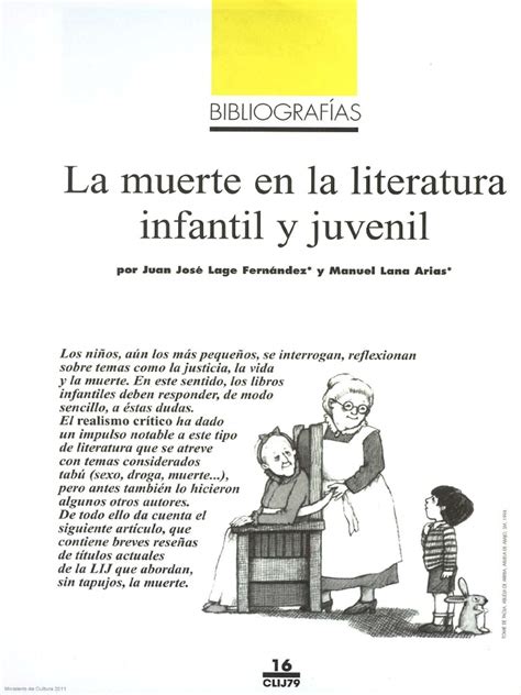 La Muerte En La Literatura Infantil Y Juvenil Pdf