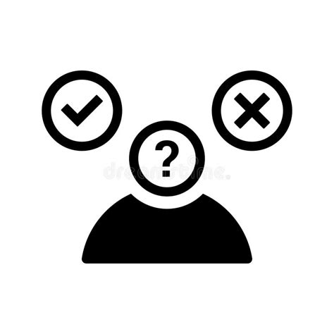 Decision Making Icon Stock Illustration Illustration Of Human 269753905