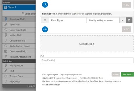 signnow 2 signers signnow