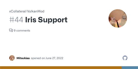 iris support · issue 44 · xcollateral vulkanmod · github