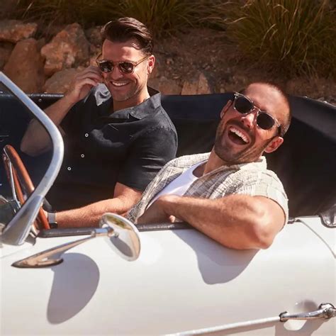 Mands Ambassadors Mark Wright And Spencer Matthews Mands