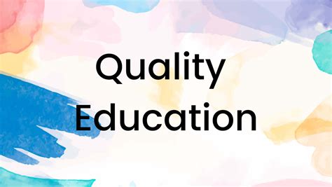 Quality Education Close The Gap Foundation