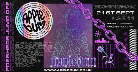 Applebum Birmingham Lab Hip Hop Freshers Jump Off At Lab