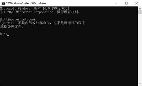 《python实战》2——无法从命令行启动jupyter notebook 命令行打开jupyternotebook错误 csdn博客