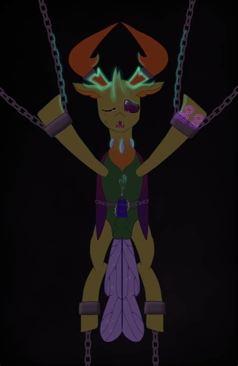 Rule 34 4 Arms Blue Gemstone Blue Glow Blush Blushing Bondage Bound Bo~zoartist Bug Chained