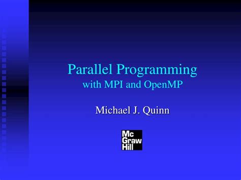 Ppt Parallel Programming With Mpi And Openmp Powerpoint Presentation