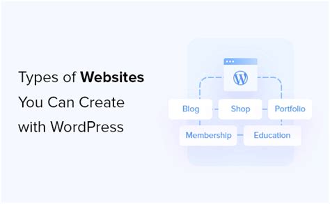23 different types of websites you can create using wordpress misbah wp