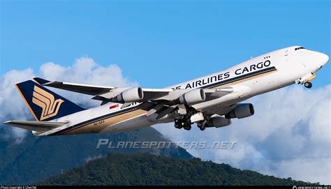 9v Sfp Singapore Airlines Cargo Boeing 747 412f Photo By Chen744 Id